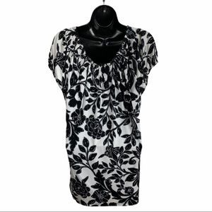 Carol Rose | Tops | Carlos Rose Black White Top | Poshmark